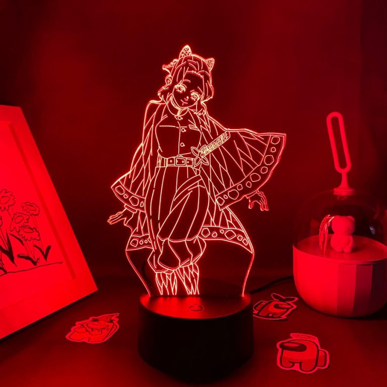 Shinobu Kocho 3D LED Night Light - Demon Slayer Store