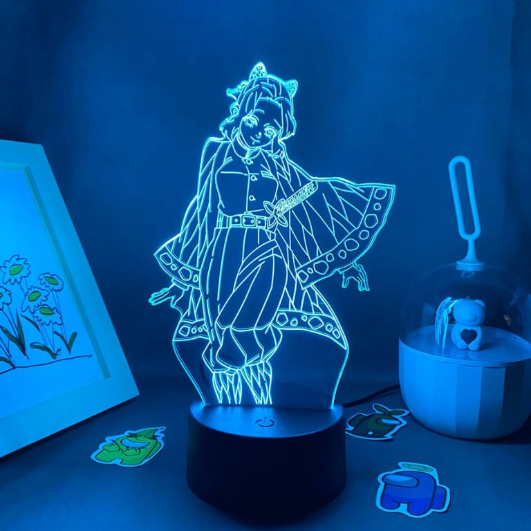 Shinobu Kocho 3D LED Night Light - Demon Slayer Store