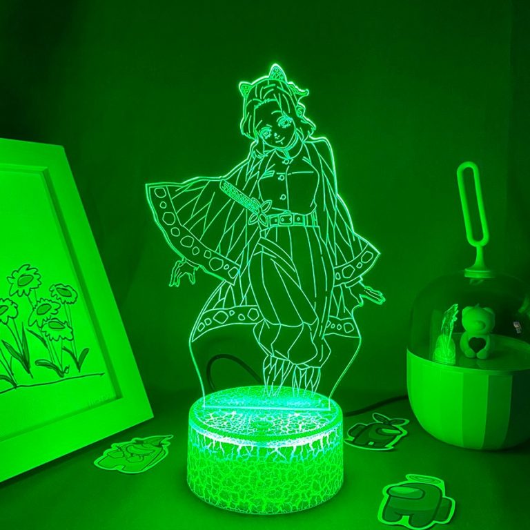 Shinobu Kocho 3D LED Night Light - Demon Slayer Store