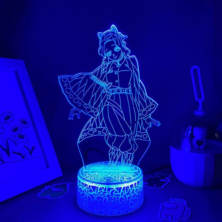 Shinobu Kocho 3D LED Night Light - Demon Slayer Store