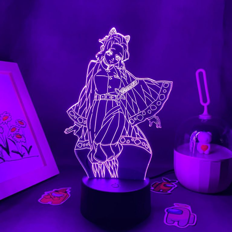 Shinobu Kocho 3D LED Night Light - Demon Slayer Store