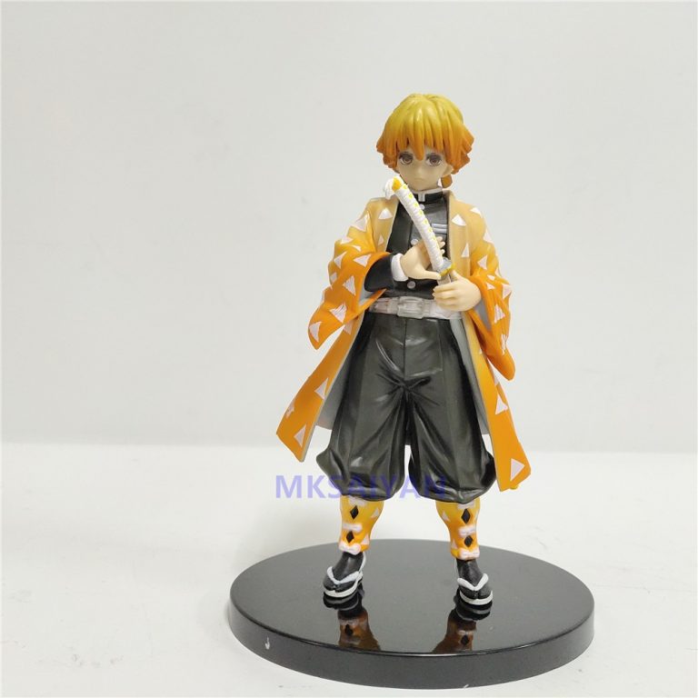 Kimetsu no Yaiba Agatsuma Zenitsu Action Figure With Lamp - Demon ...