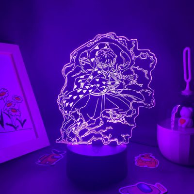 Agatsuma Zenitsu Kimetsu No Yaiba 3D Lamp - Demon Slayer Store