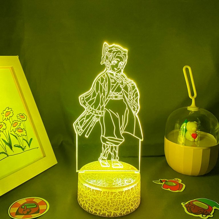 Kochou Shinobu Demon Slayer 3D Lamp - Demon Slayer Store