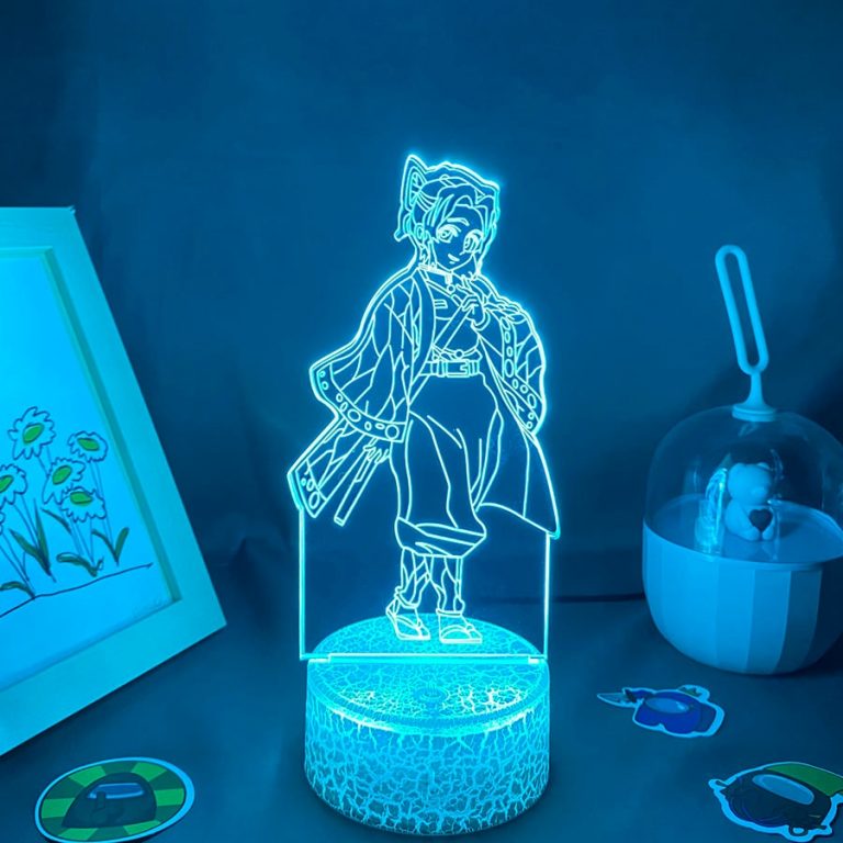 Kochou Shinobu Demon Slayer 3D Lamp - Demon Slayer Store