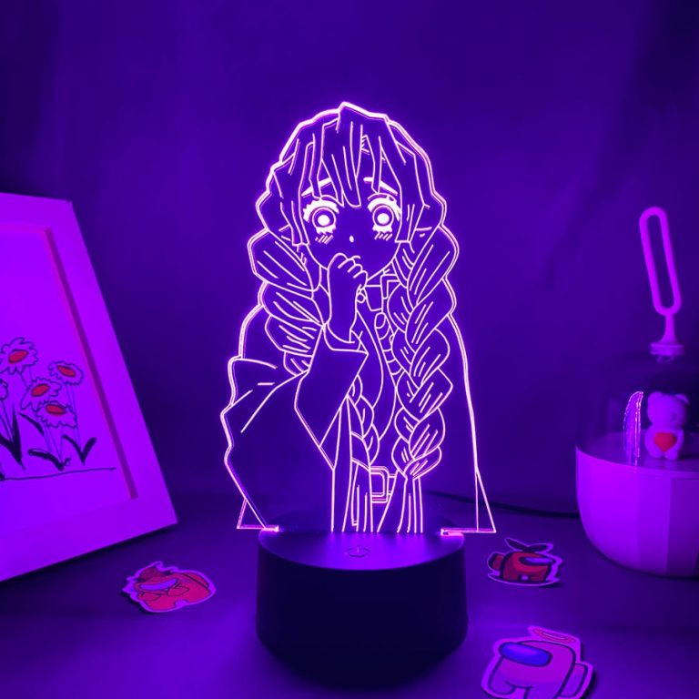 Mitsuri Kanroji 3D LED Neon Night Light - Demon Slayer Store