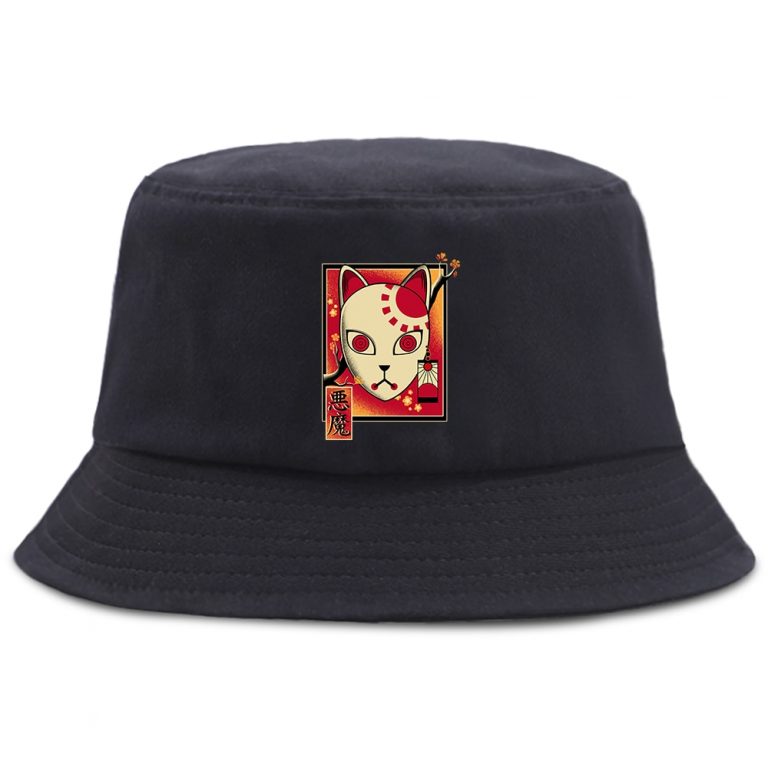 Demon Slayer Kamado Tanjirou Bucket Cap - Demon Slayer Store