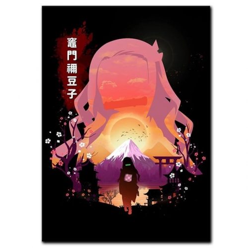 Kamado Nezuko Hot Anime Demon Slayer Poster - Demon Slayer Store