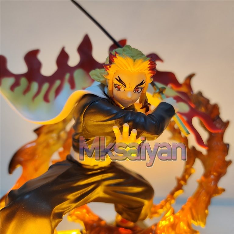 Demon Slayer Rengoku Kyoujurou Fire Led Lamp - Demon Slayer Store