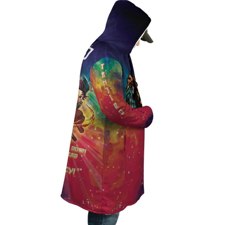 Space Samurai Tanjiro Demon Slayer Dream Cloak Coat - Demon Slayer Store