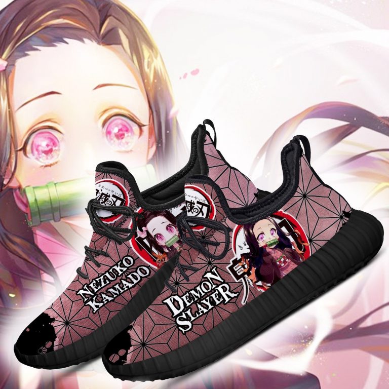 Nezuko Reze Shoes Custom Uniform Anime Sneakers - Demon Slayer Store