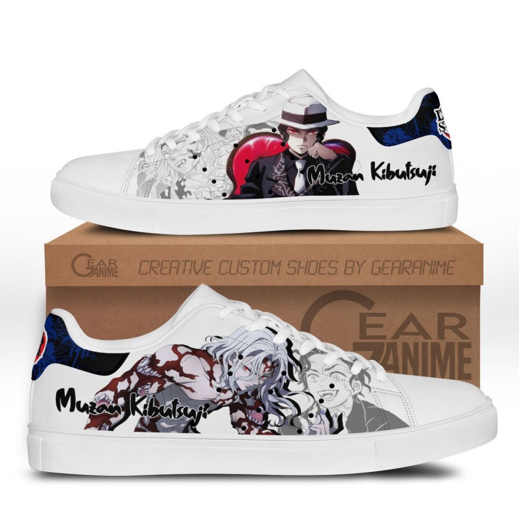 Muzan Kibutsuji Skate Sneakers - Demon Slayer Store